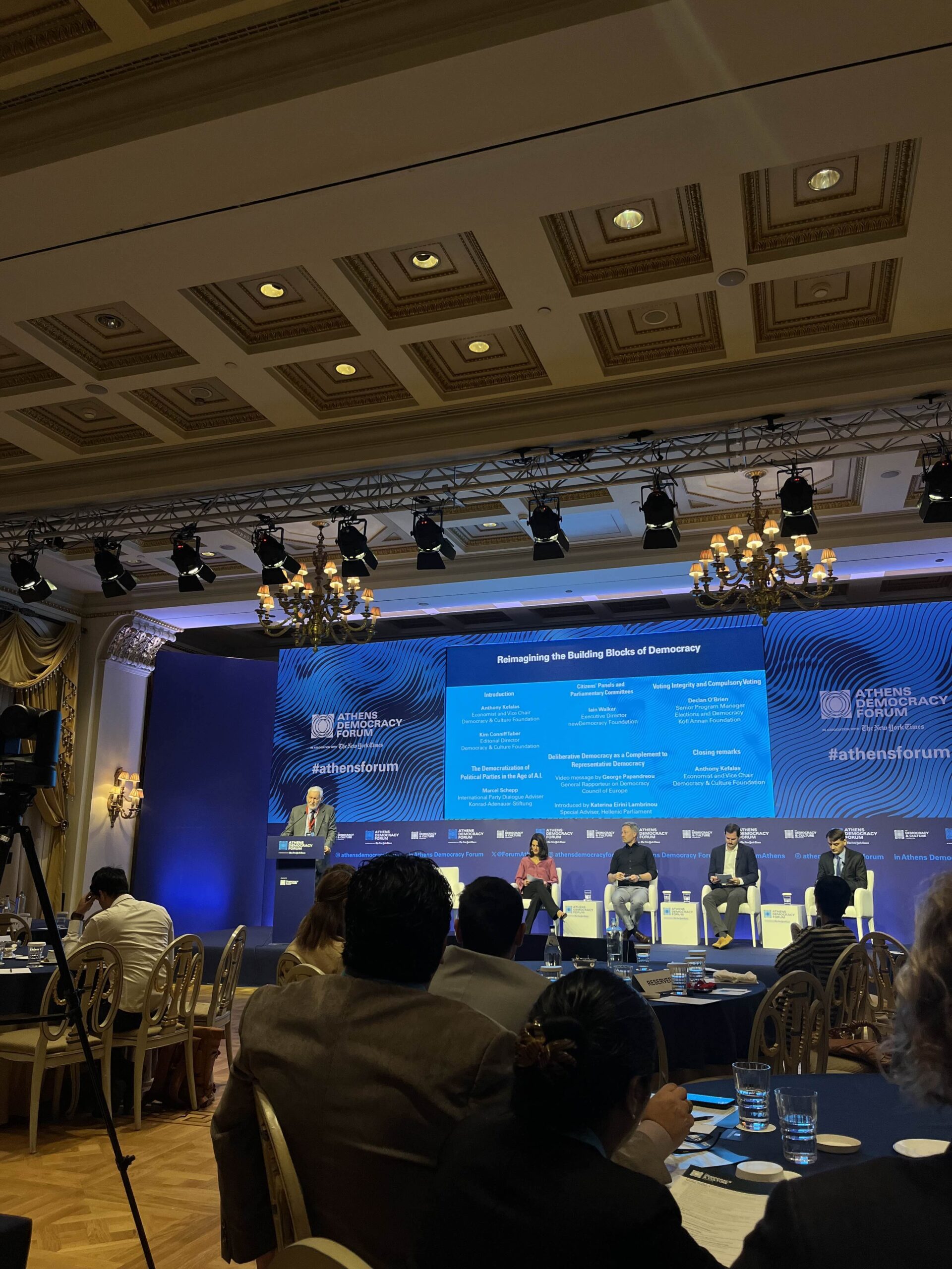 Tackling the Challenges Facing Democracy | Athens Forum for Democracy